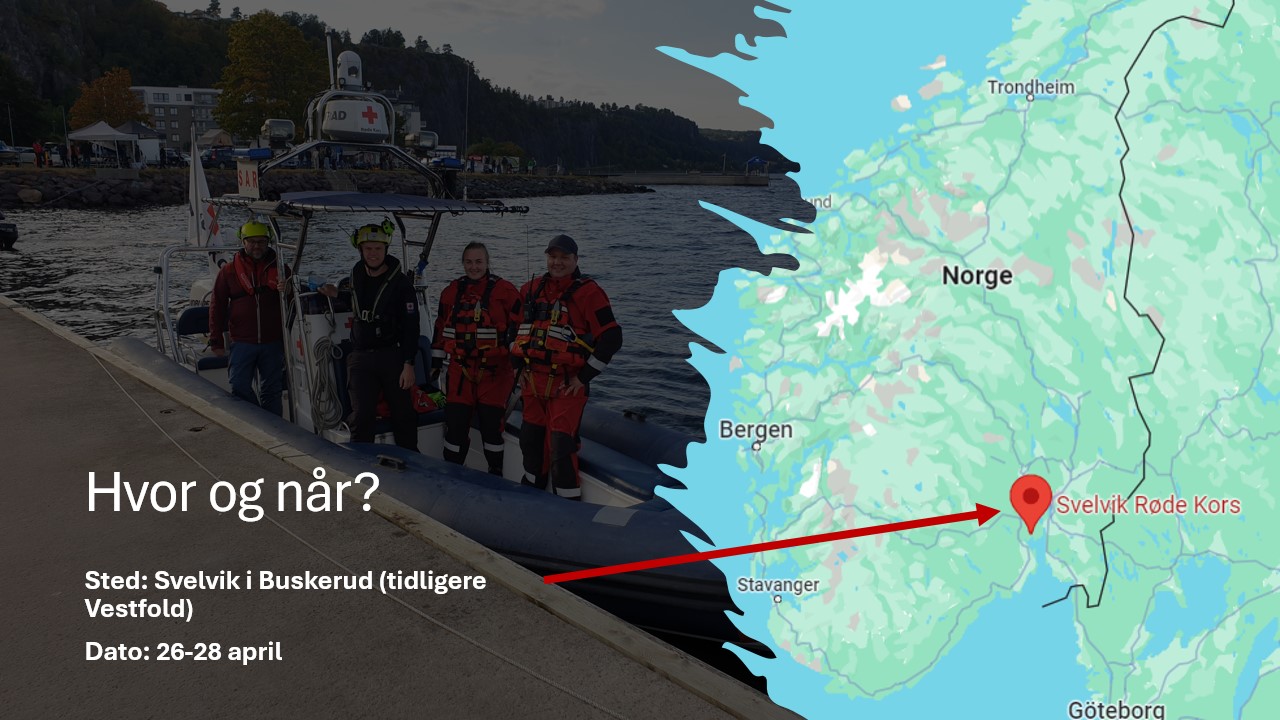 SAR Games – Svelvik Røde Kors SAR Games